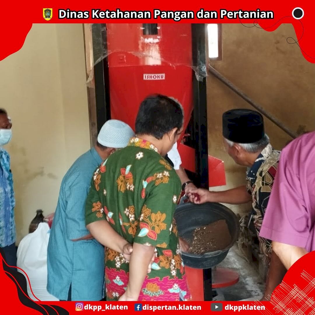 Pelatihan & uji kapasitas alat pembuat pakan ternak DKPP - Kabupaten Klaten